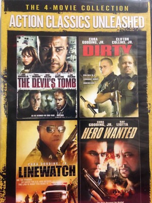 4 Action Movie Classics; Devil's Tomb/Dirty/Hero Wanted/Linewatch (DVD, 2013 ) | eBay