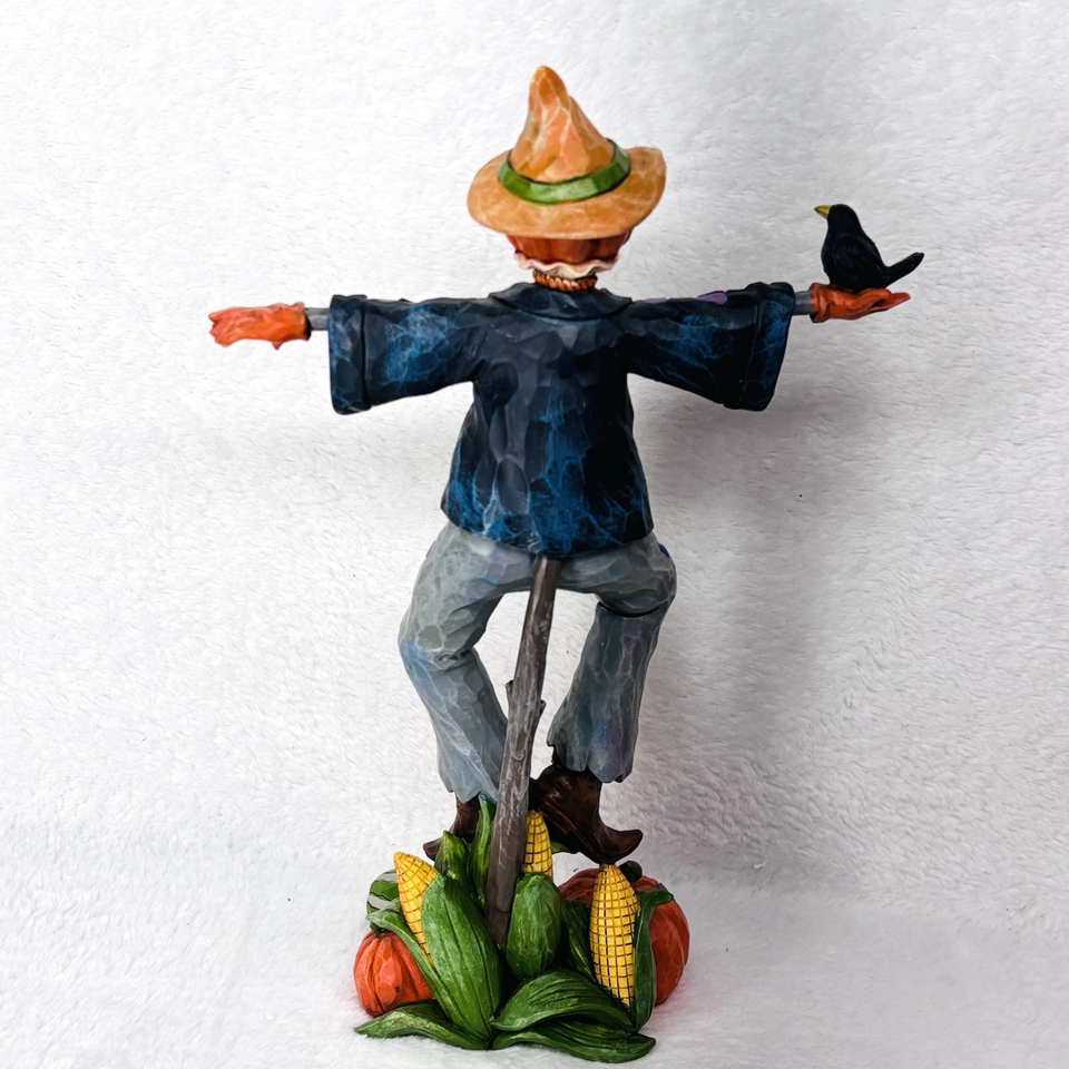 Jim Shore Being Scary Is For The Birds Scarecrow 2014 Figurine 4041149 ...