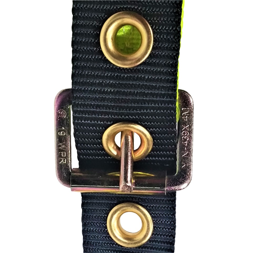 Safety Harness 3D Ring grommets Fall Protection Back Support ANSI OSHA ...