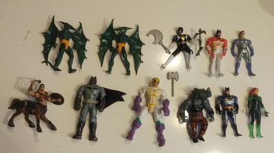 Lot (11) Marvel DC Super Hero Action Figures Sauron Centaur Iron Fist ...