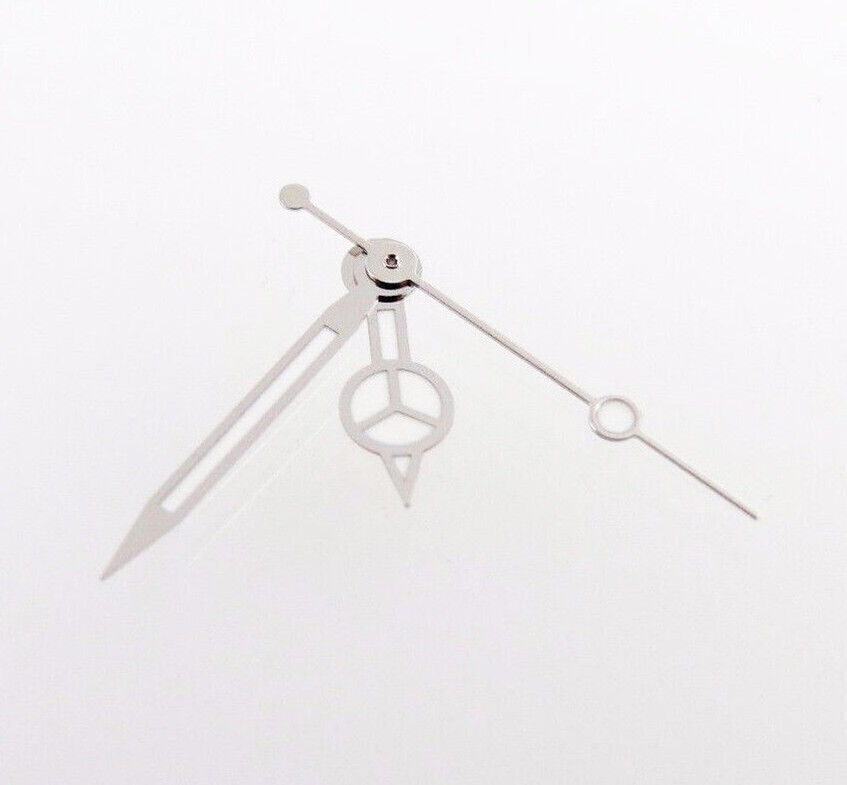 SILVER PLATED WATCH HANDS NEEDLE FOR ETA 2824 TUDOR MOVEMENT SUBMARINER ...