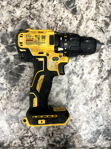 DeWALT DCD777 20V 20 Volt Max Li-Ion 1/2" Brushless Drill Driver BARE ...