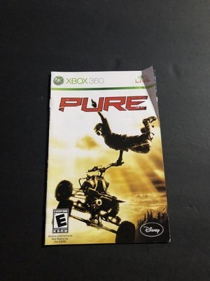 pure xbox 360 Manual Only | eBay