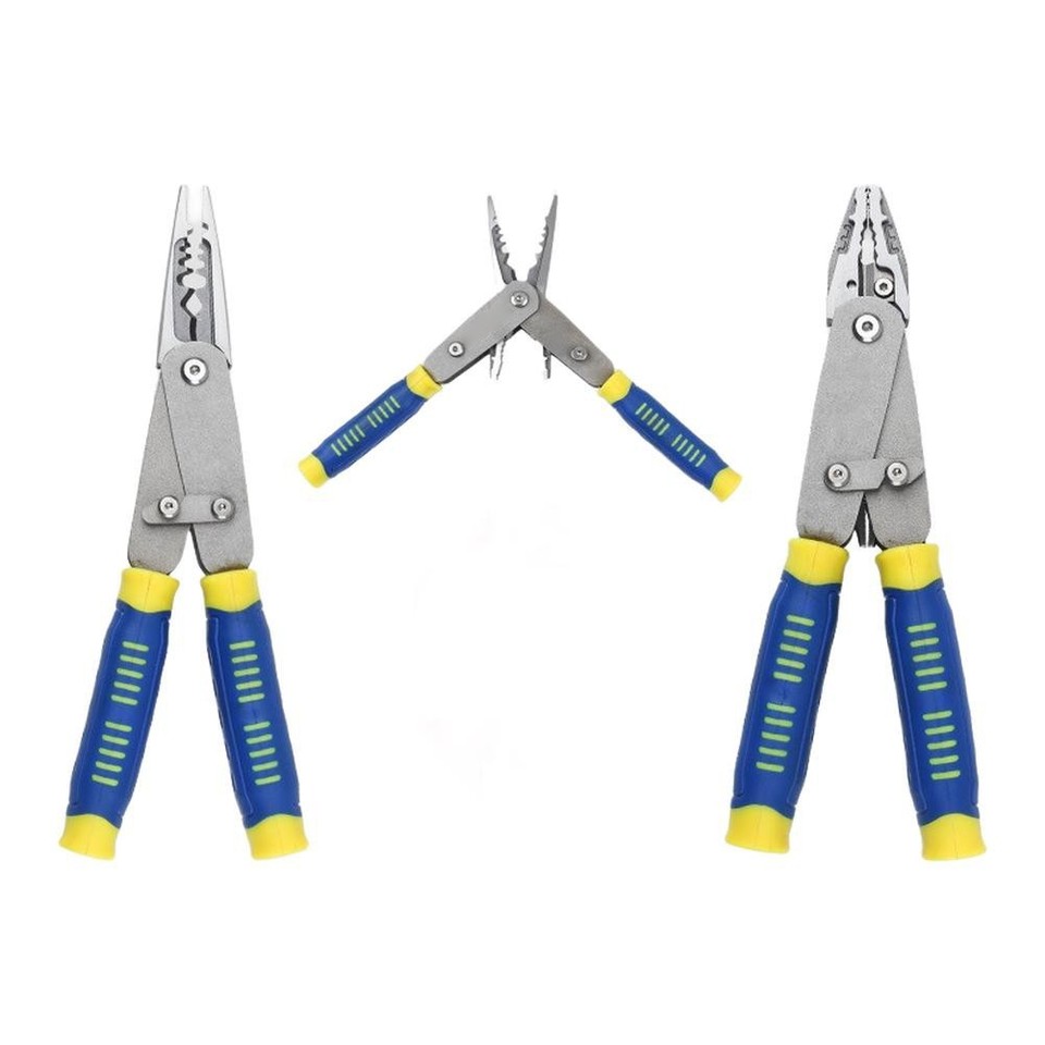 Multifunctional Needle Nose Pliers Flat Nose Wire Cutter and Stripping ...