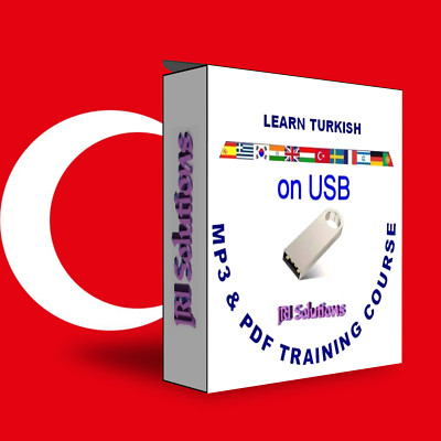 Learn To Speak Turkish Language fluently USB Course, MP3 & PDF,Turkey ...