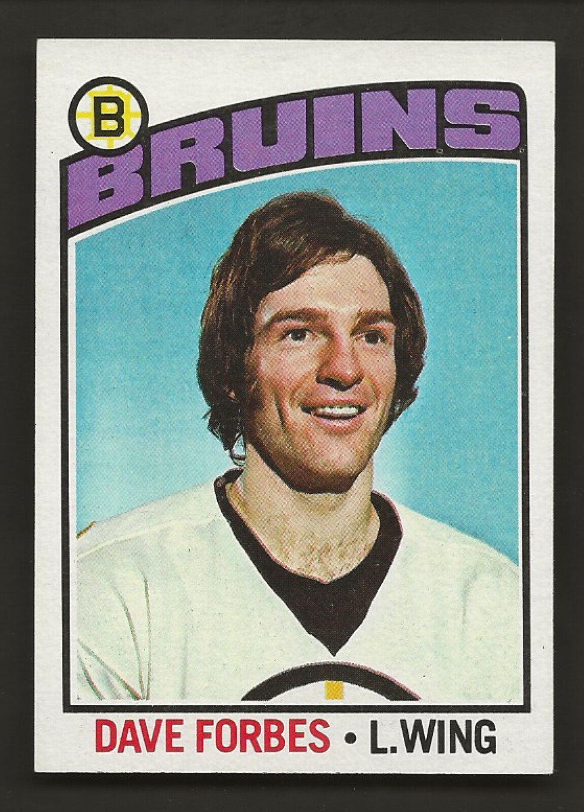 1976-77 Topps #246 Dave Forbes Boston Bruins MINT | eBay