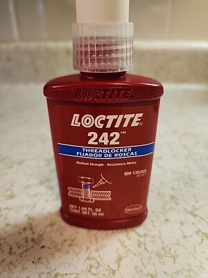 LOCKTITE 242 Blue Medium Strength Threadlocking - 1.69 Fl Oz | eBay