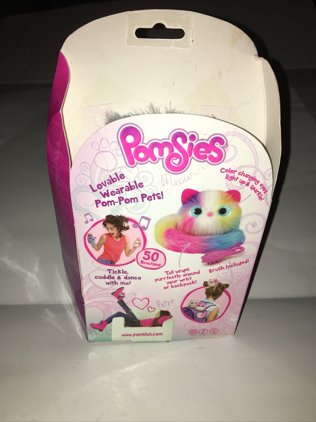 Pomsies Sherbert Interactive Plush Pet 50 Sounds and Reactions for sale ...