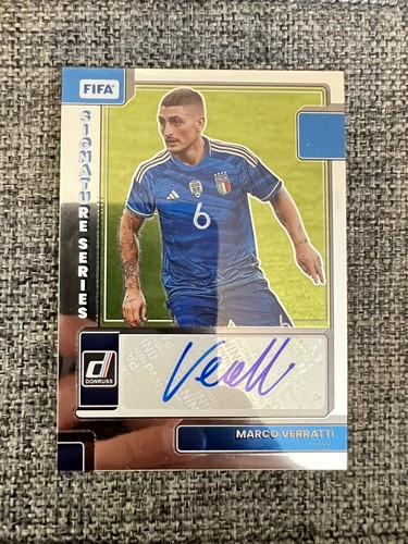Marco Verratti Italy 2022-23 Panini Donruss FIFA Signature Series ...