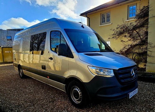 Mercedes Sprinter van conversion 2020 2/3 berth 37k 7m 3500kgs garage ...