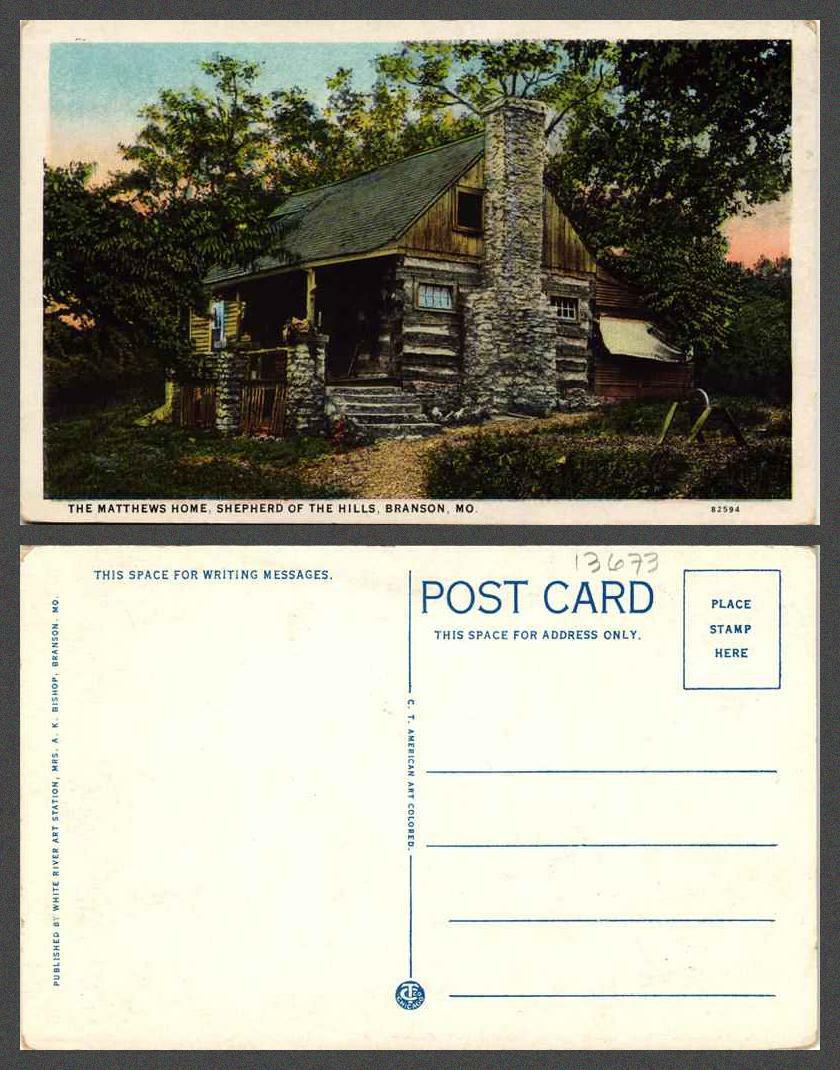 MISSOURI Branson VINTAGE POSTCARD | eBay