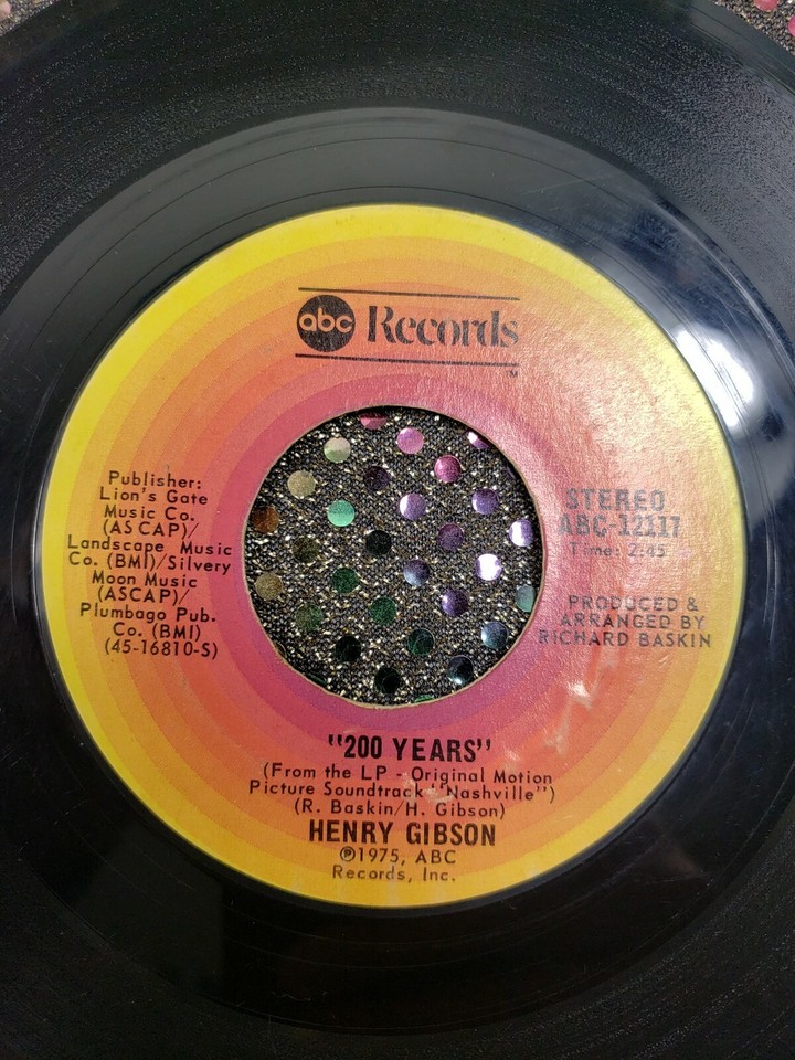 KEITH CARRADINE - I'M EASY / HENRY GIBSON - 200 YEARS - 45 RPM - M1 | eBay