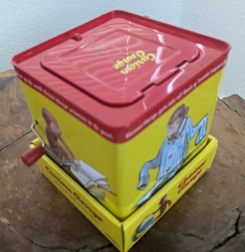 Schylling Classic Curious George Musical Jack in the Box Toy for sale ...