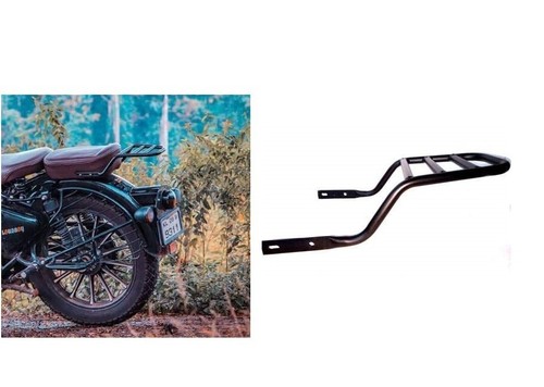 Fits Royal Enfield Luggage Carrier Rear Rack For Classic & Bullet 350/ ...
