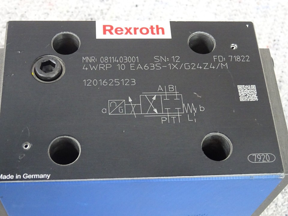 REXROTH 0811403001 4WRP 10 EA63S-1X/G24Z4/M | eBay