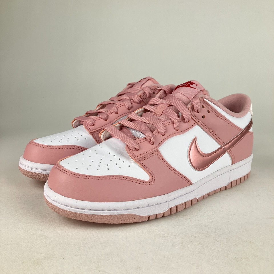 Nike Dunk Low (GS) Pink Glaze DO6485-600 Size 6.5Y / Women's Size 8 ...