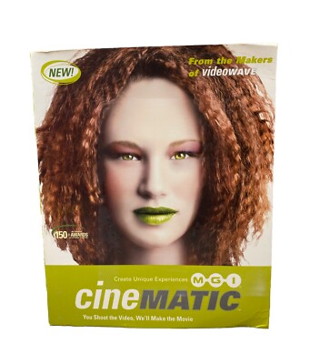MGI Cinematic - Windows Pc - Retail Box XP Video Editing Software ...