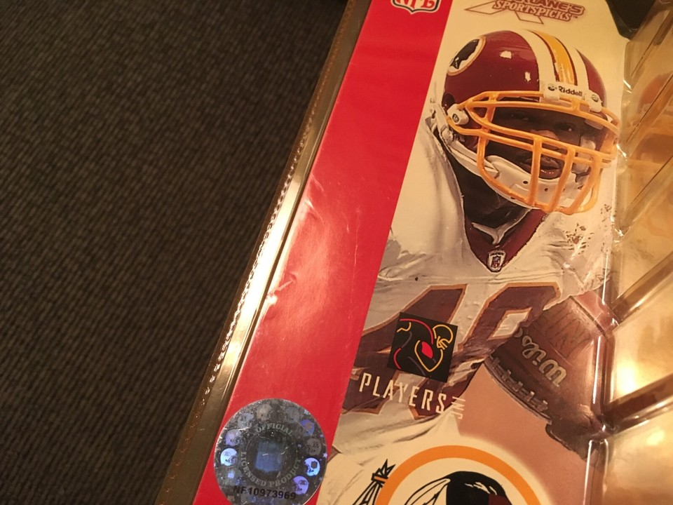 McFarlane Stephen Davis washington redskins commanders variant action ...