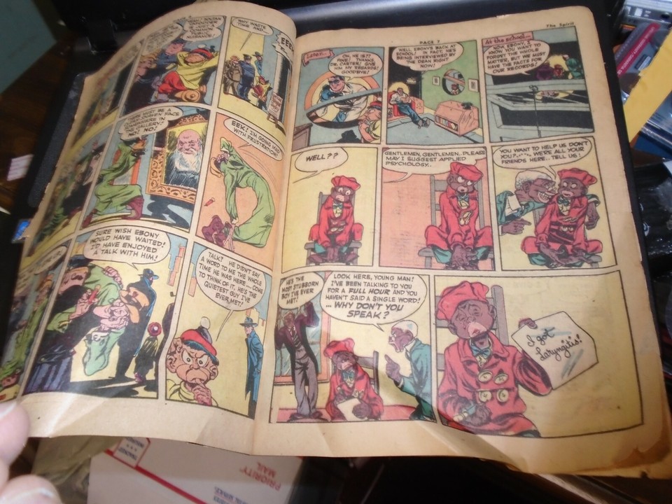 March 31st, 1946 PHILADELPHIA RECORD THE SPIRIT COMIC BOOK | eBay