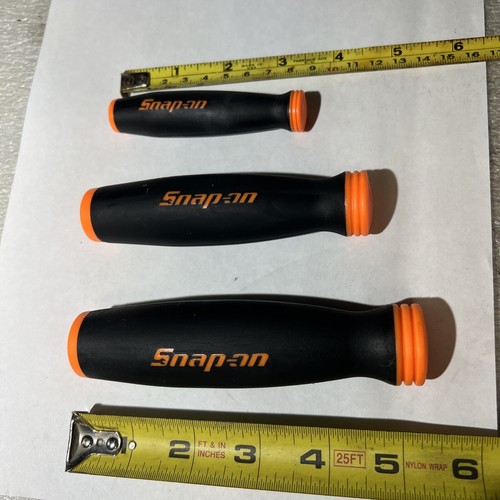 SNAP ON Orange RATCHET HANDLE REPLACEMENT REPAIR SOFT GRIP 1/4" 3/8" 1/ ...