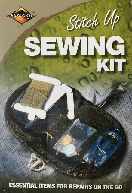 Bushcraft Sewing Kit in ZIPPED Pouch Survival Cj135a for sale online | eBay