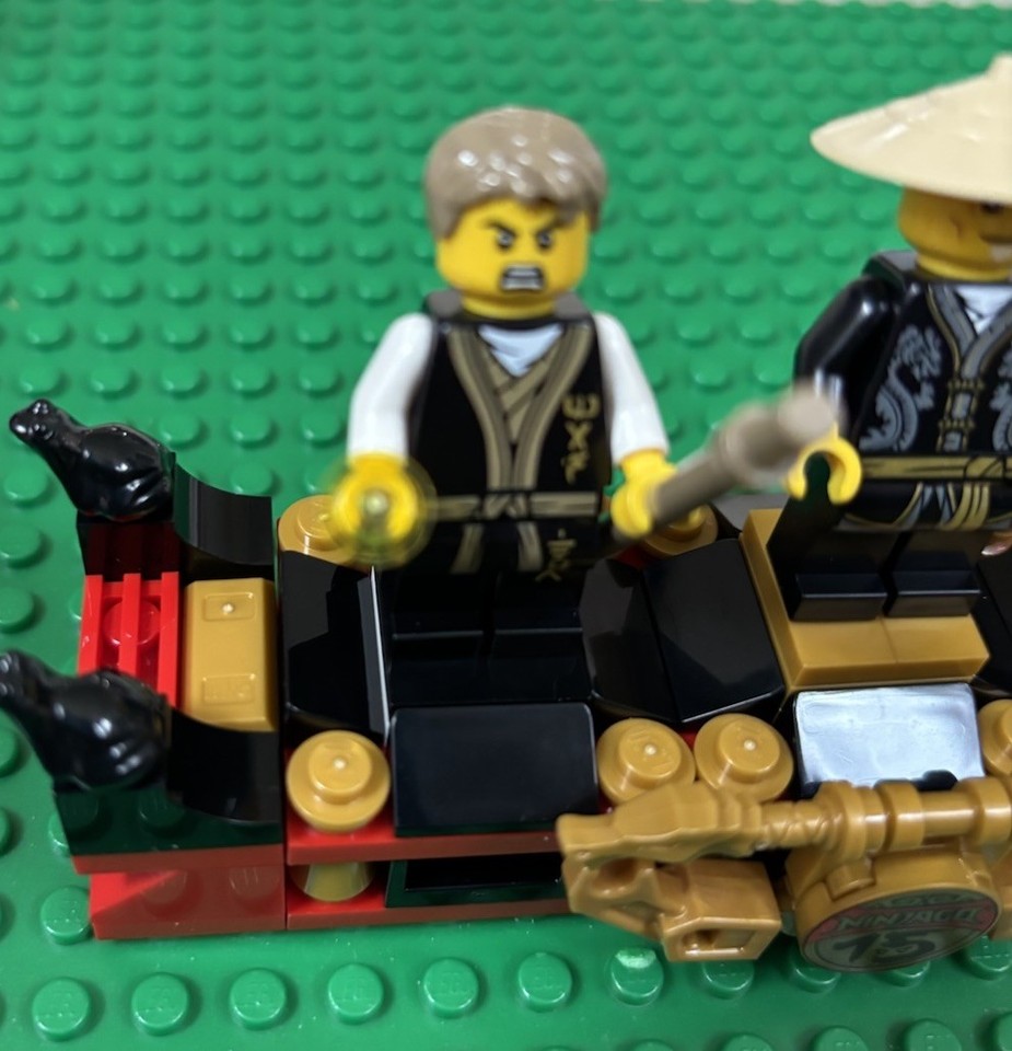 LEGO NINJAGO 71861 15th Anniversary exclusive x3 young wu garmadon ...