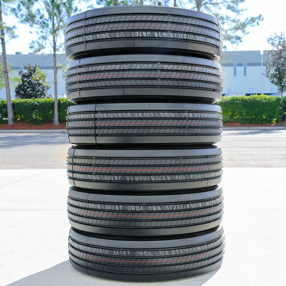 Tire Roundrule Xtra All Steel ST 225/75R15 Load G 14 Ply Trailer | eBay