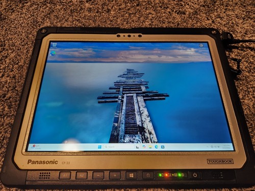 Panasonic Toughbook CF-33 Tablet i5-7300U 8GB, 128GB SSD, Win 11, Power ...