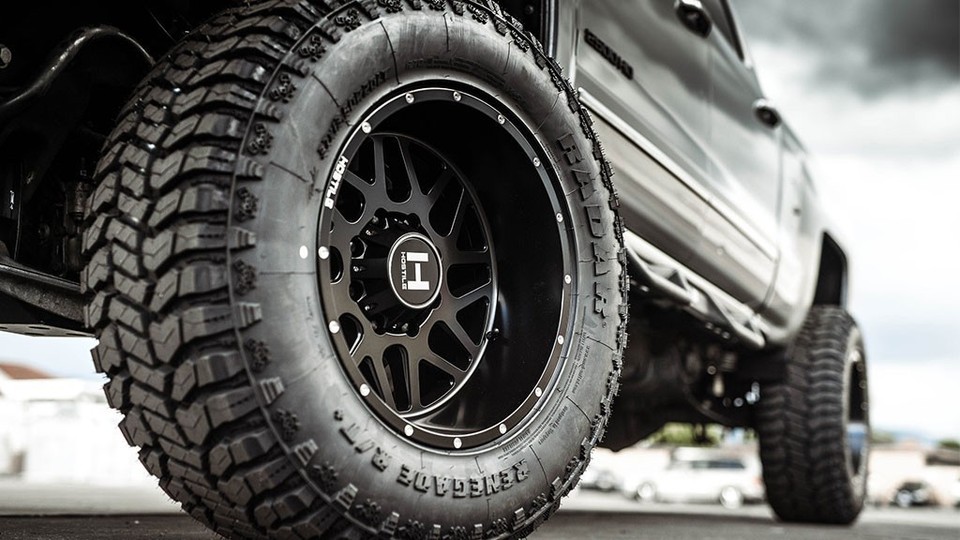 20x12" Hostile Wheels H108 Sprocket Satin Black Off-Road Rims (5 pcs ...