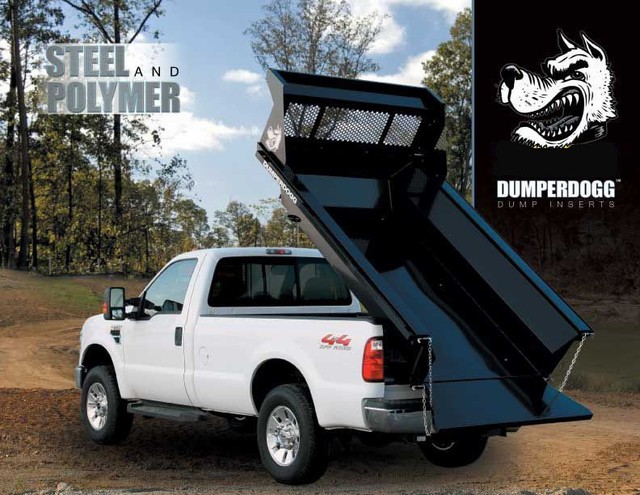 Buyers 5531000 DUMPER DOGG Electric Steel Pickup Dump Truck Insert 8' 2 ...
