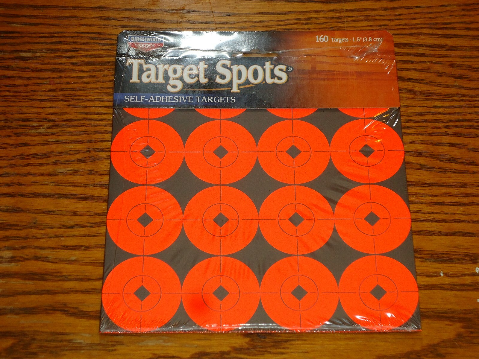160 - 1.5" SELF ADHESIVE ORANGE TARGET SPOTS CROSS HAIR TARGETS RIFLE ...