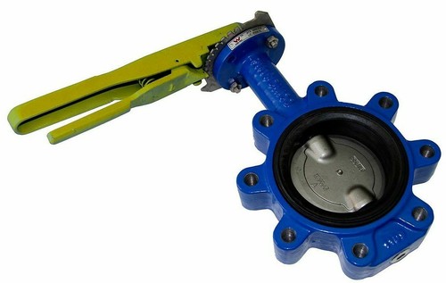 Dura AGA BUTTERFLY VALVE LUGGED WITH HANDLE Bronze Bushing- 50mm, 65mm ...