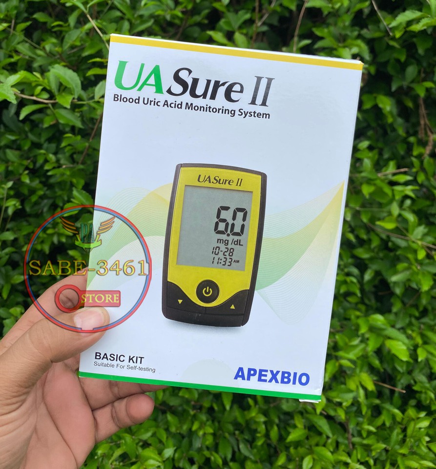UASure II Uric Acid Meter Test Kit Uric Acid Gout (Tool and 25 ...
