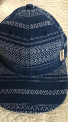 NEW Hollister Baseball Cap Hat Adjustable Snapback Blue New Crisp ...