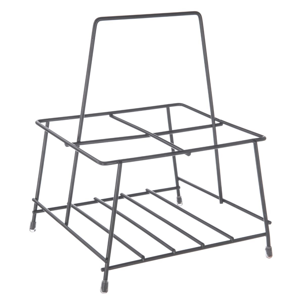 4 Milk Bottle Holder Tidy Crate Rack Carry Carrier Doorstep Store Jug ...