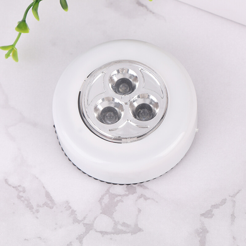 Touch Switch LED Night Light Wireless Wall Lamps Battery Powered ...