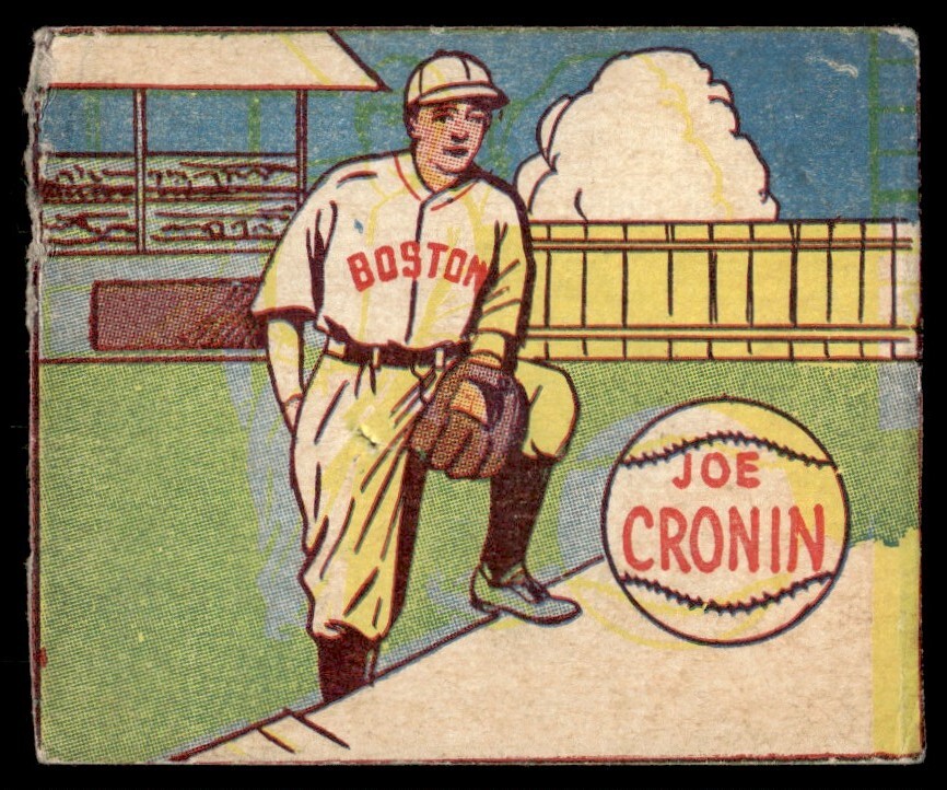 1943 M.P. & Co. (R302-1) NNO Joe Cronin Boston Red Sox - Very Good HOF ...