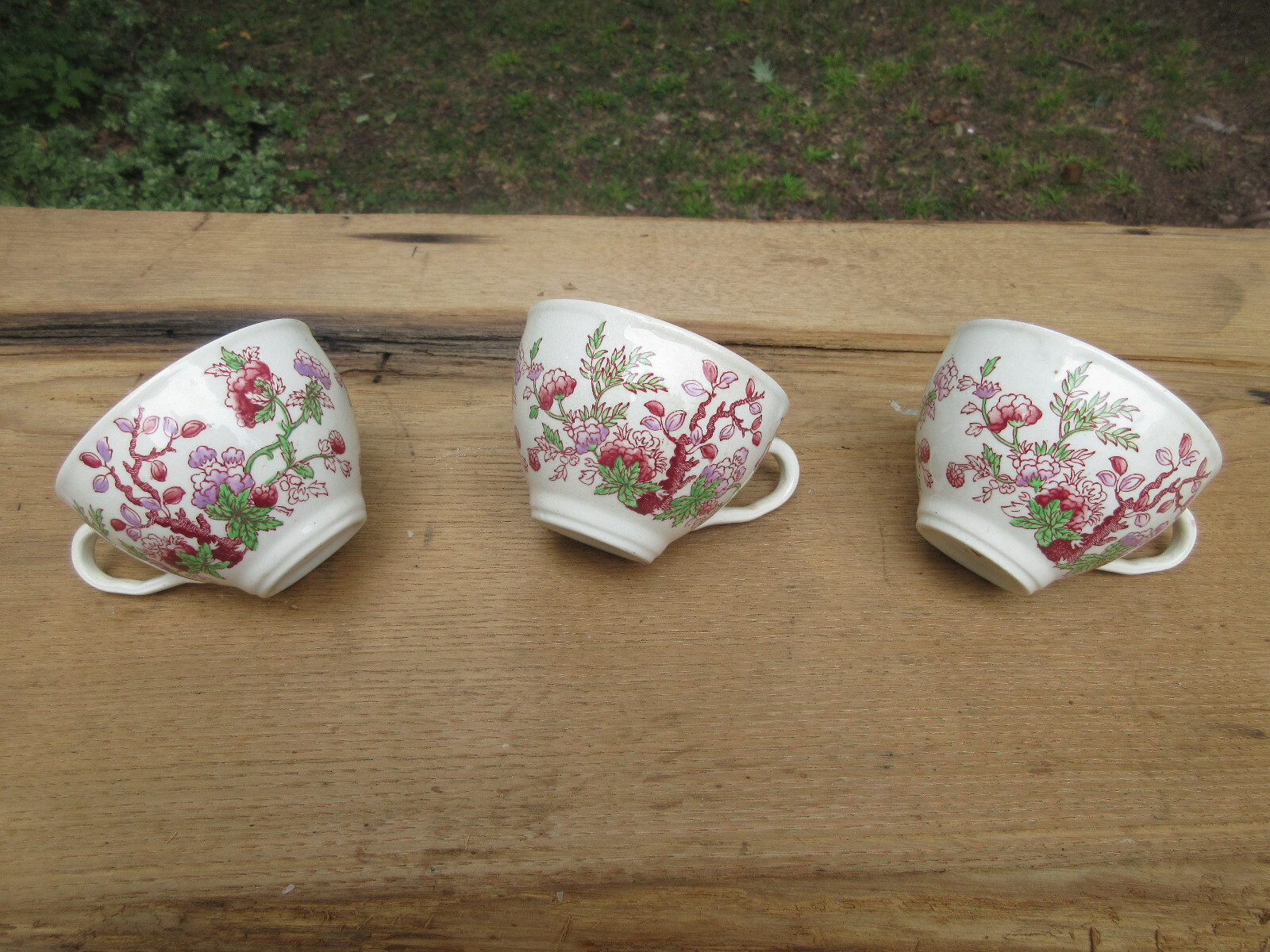 3 Indian Tree W.R. Midwinter Coffee Cup Staffordshire England Tea Cups ...