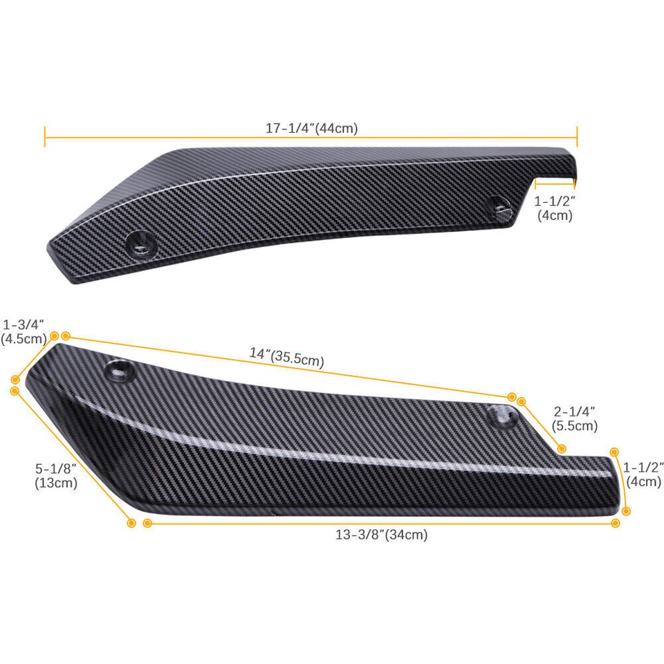 For Cadillac Escalade Front Bumper Chin Lip Splitter Spoiler Body Kits ...