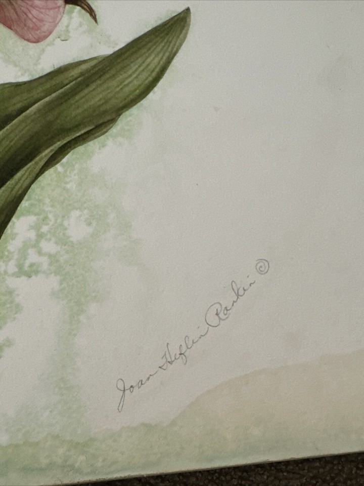 Vintage Joan Heflin Rankin Watercolor Art Flowers 12”x12” (TD) | eBay