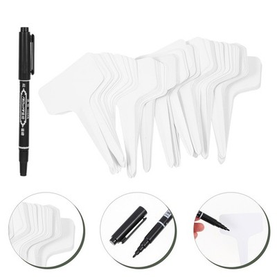 Garden Vegetable Markers Tree Tags for Labeling Plastic Plant Labels ...