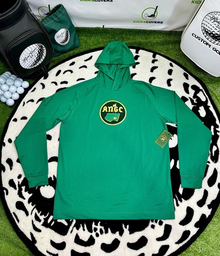 New Augusta National Golf Club Members Only Green Performance Hoodie L ...
