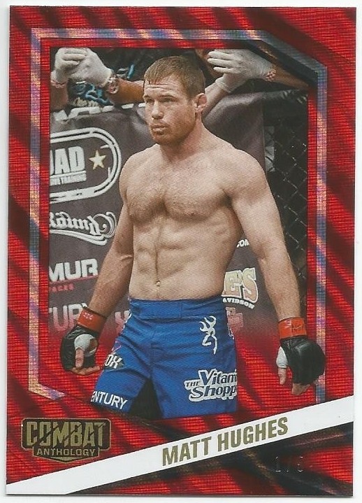 2025 Panini Combat Anthology - Matt Hughes #12 Crimson Mask /5 for sale ...