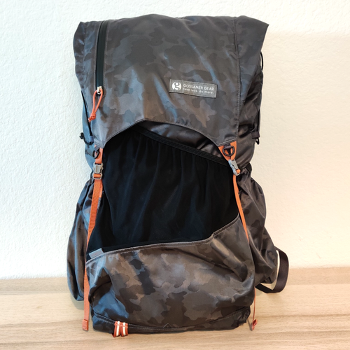 Gossamer Gear Kumo 36 Superlight Backpack Fastpack 100D Robic Gray Camo ...
