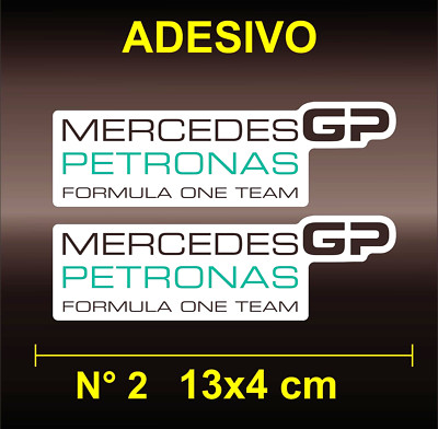 Adesivi Sticker MERCEDES PETRONAS | FERRARI REDBULL FORMULA ONE 1 ...