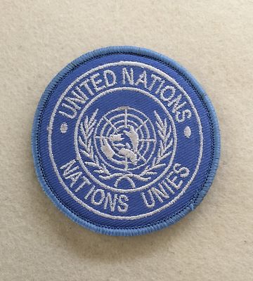 UN Shoulder Patch, United Nations, Army, Military, TRF BDE, Hook & Loop ...