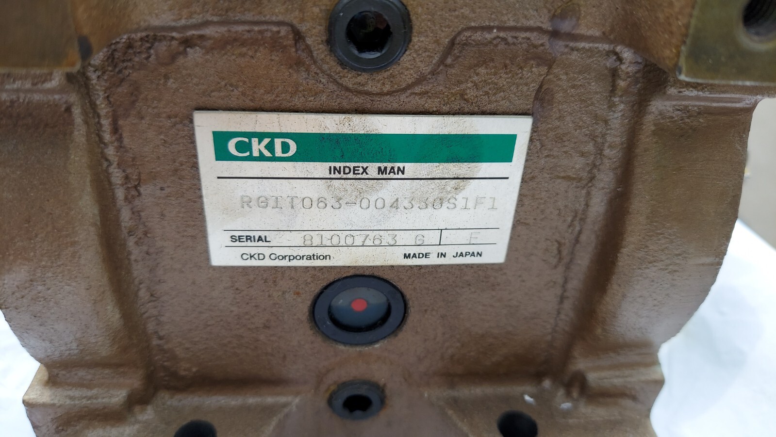 CKD Index Man Indexer RGIT063-004330S1F1 for sale online | eBay