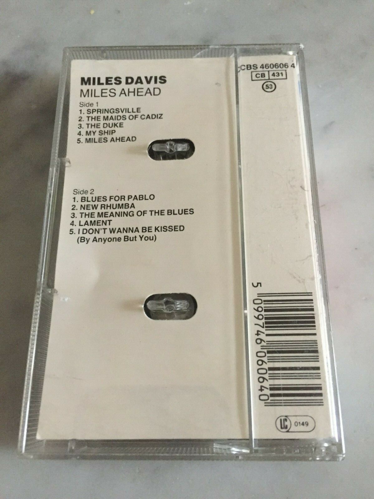 JAZZ MILES DAVIES + 19 "MILES AHEAD" DIRECTION BY GIL EVANS CHROMO TAPE ...