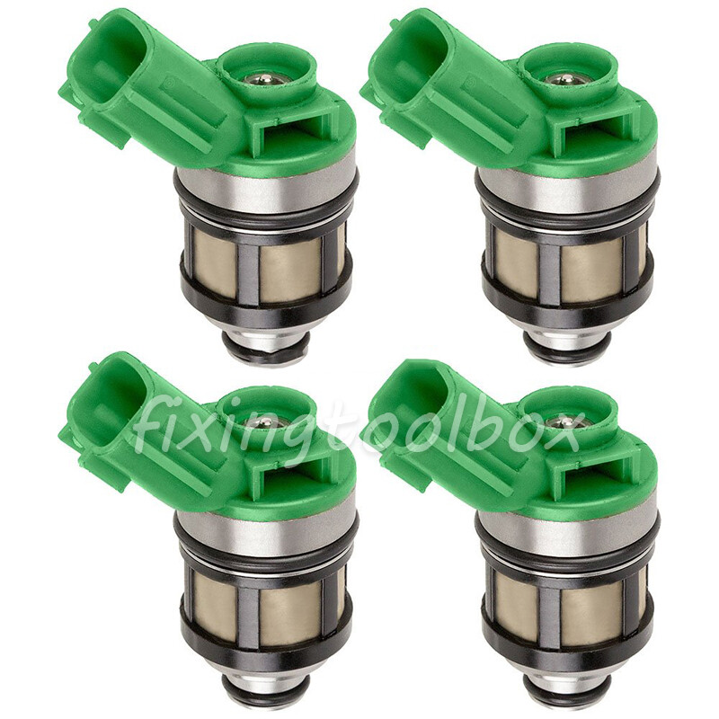 4x New Fuel Injectors For 96-04 Nissan Pickup Frontier Xterra 2.4L JS4D ...