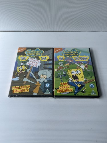 SpongeBob Squarepants; Krusty Krab Unfair & Two Crazy Episodes DVD New ...